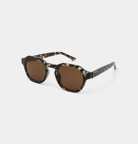 Zan Sunglasses in Black Yellow Transparent from A. Kjaerbede – MooShoes
