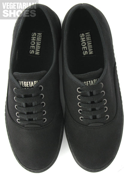 Kennedy Sneaker in Black from Vegetarian Shoes – MooShoes