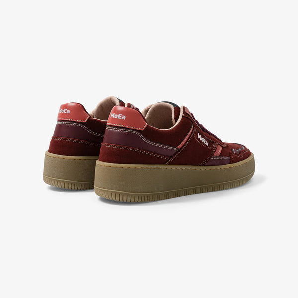 GEN1 Sneaker in Wine Grape Suede from MoEa – MooShoes